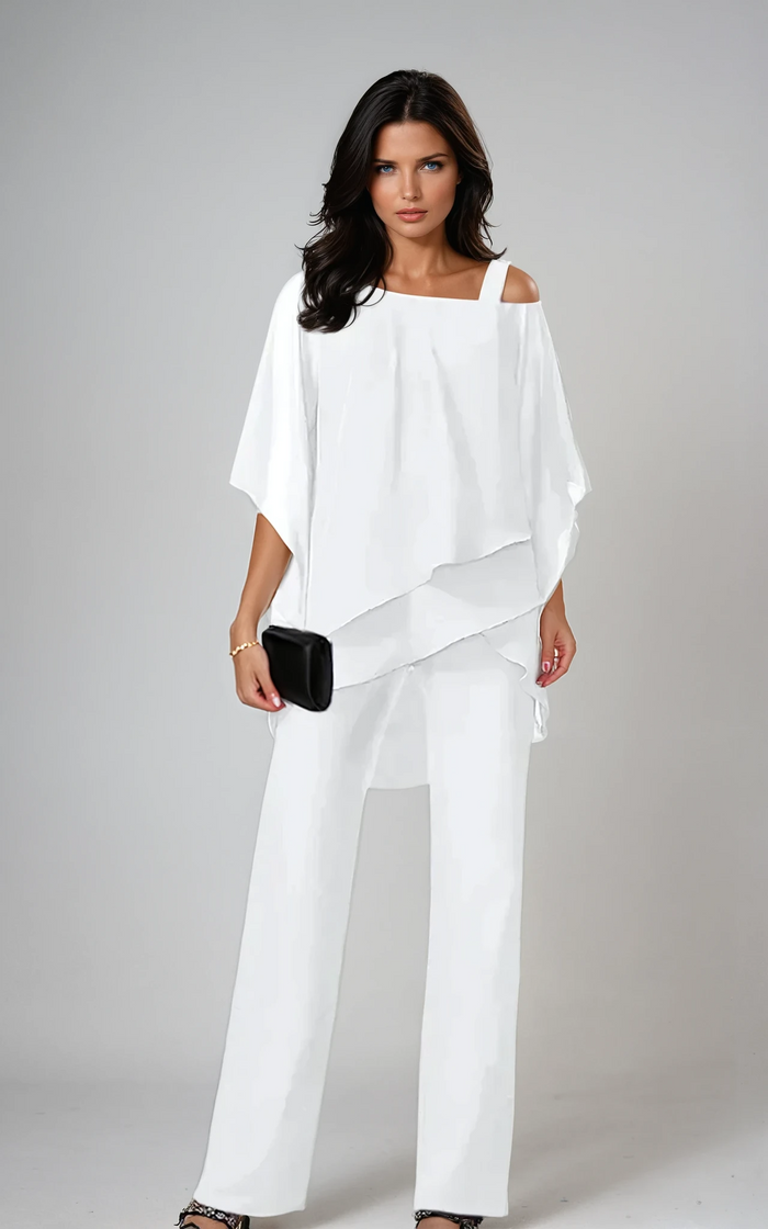 Claire | Ensemble chic à pantalon large